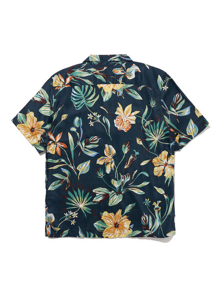 SUNSET CAMP SHORT SLEEVE SHIRT NEPENTHE FLORAL | すべての商品 | WESTERN RIVER ...