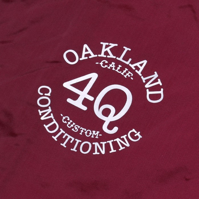 4Q CONDITIONING : LOGO COACH JACKET | GARBAGE WAGON | WESTERN RIVER ...