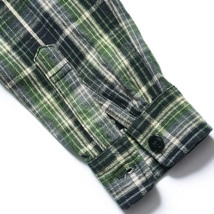 Lot 3063 1930'S WPA ONE POCKET PULLOVER FLANNEL SHIRTS(CHECK ...