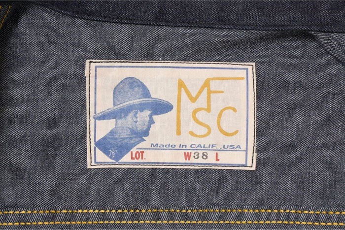 MFSC"MADE IN USA"NOS 10oz SELVAGE DENIM ”MOJAVE” RANCH BLOUSE | MISTER FREEDOM | WESTERN RIVER ...