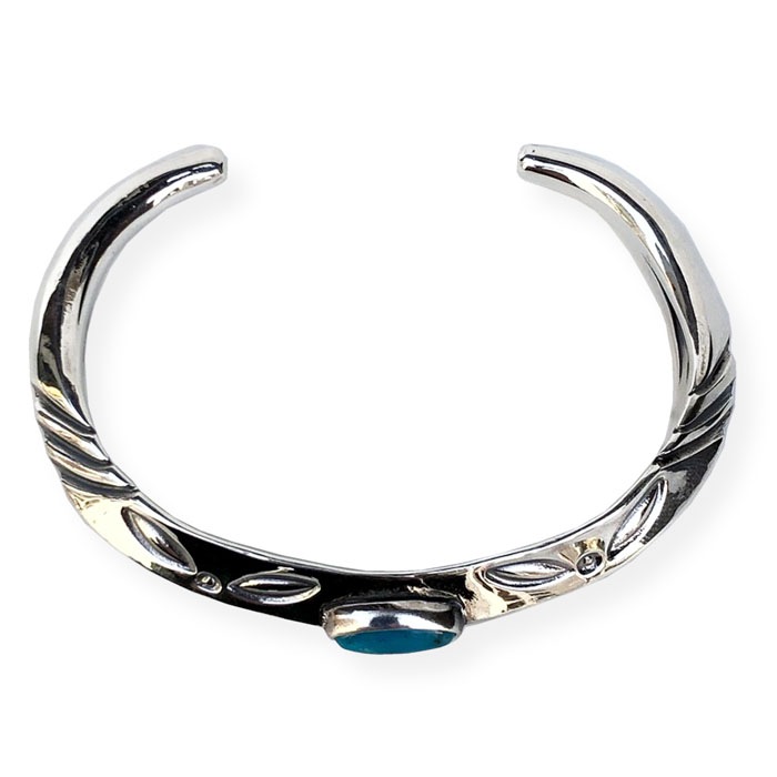 BR-0108 TRIANGLE TAPERED END BRACELET (TURQUOISE) | LARRY SMITH ...