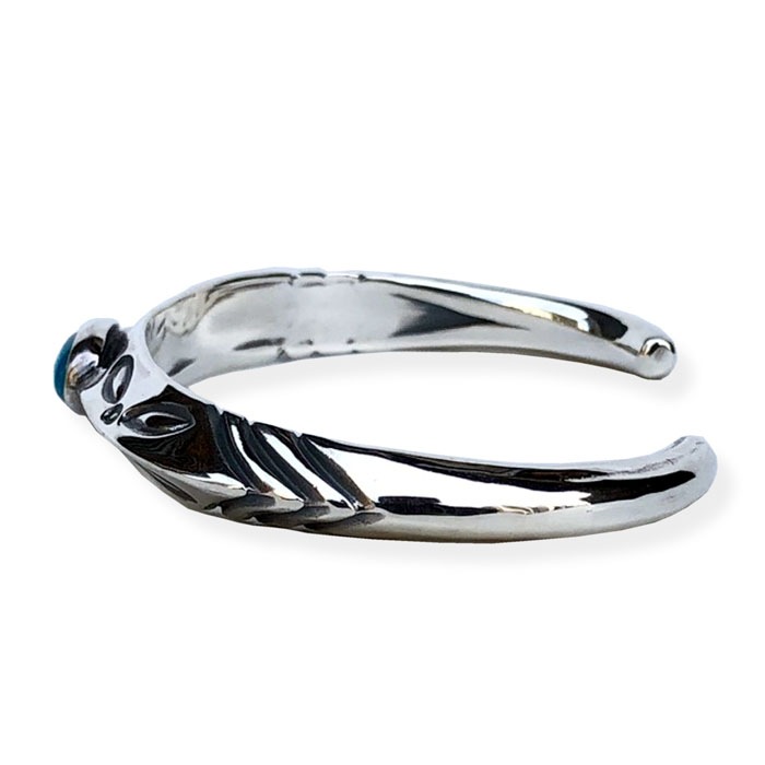 BR-0108 TRIANGLE TAPERED END BRACELET (TURQUOISE) | LARRY SMITH ...