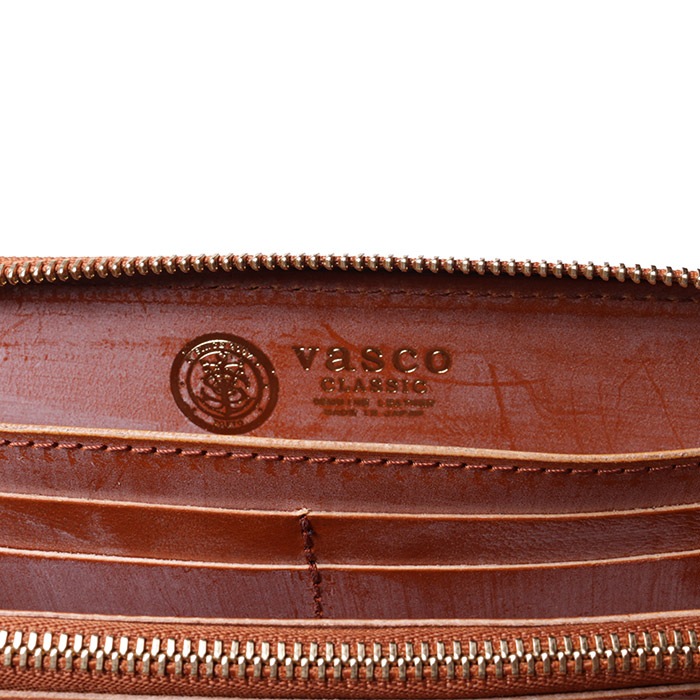 VSC-701ZAB LEATHER ROYAL ROUND ZIP LONG | vasco | WESTERN RIVER ONLINE ...