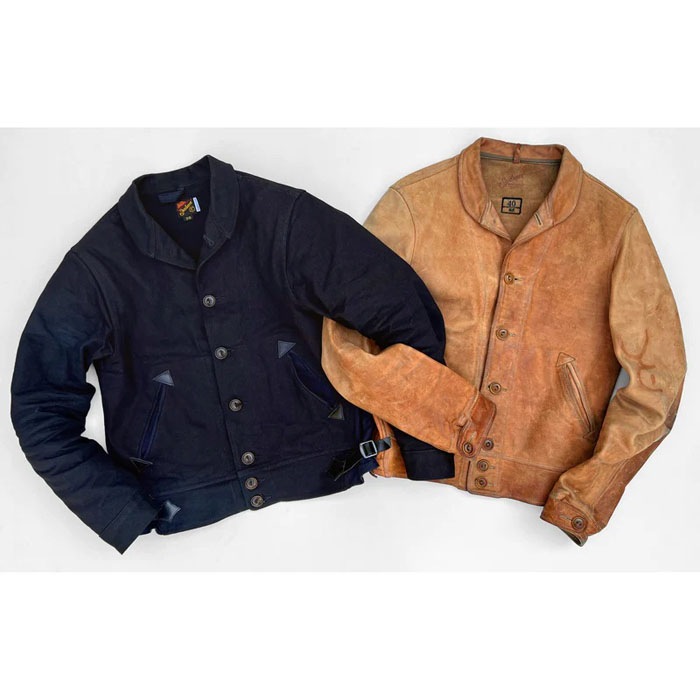 MFSC"MADE IN USA"MIDNIGHT DENIM CAMPUS JACKET | MISTER FREEDOM ...