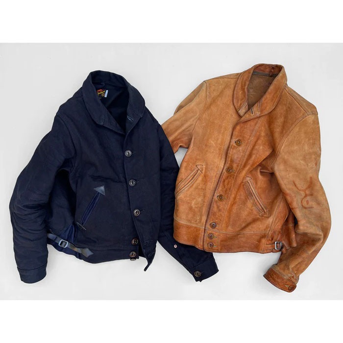 MFSC"MADE IN USA"MIDNIGHT DENIM CAMPUS JACKET | MISTER FREEDOM ...