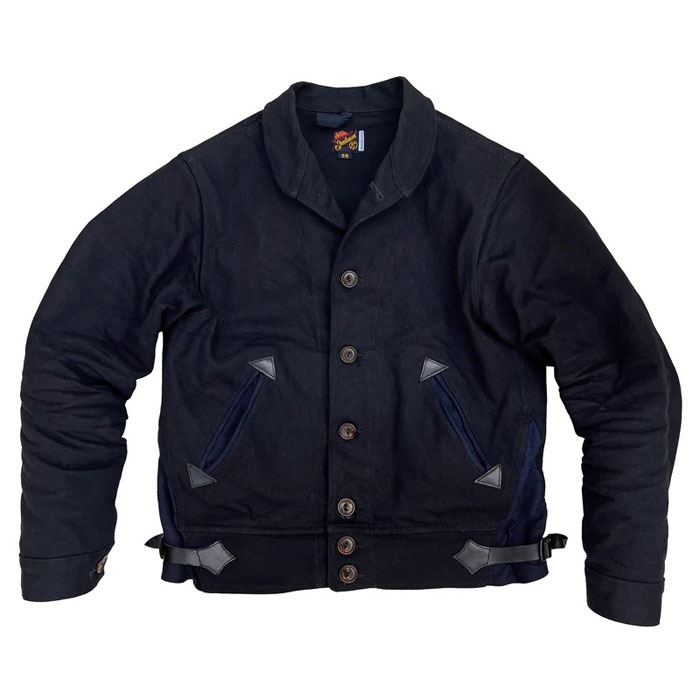 MFSC"MADE IN USA"MIDNIGHT DENIM CAMPUS JACKET | MISTER FREEDOM | WESTERN RIVER ONLINE STORE