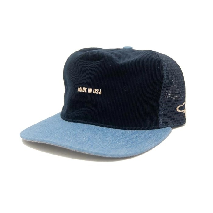 MADE IN USA - NAVY Strapback | Goods,Hat,Cap | WESTERN RIVER ONLINE STORE