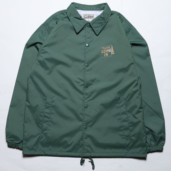 NJ-2401 NNN SIGN COACH JACKET | NORTH NO NAME | WESTERN RIVER ONLINE STORE