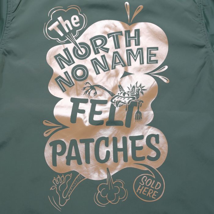 NJ-2401 NNN SIGN COACH JACKET | NORTH NO NAME | WESTERN RIVER ONLINE STORE