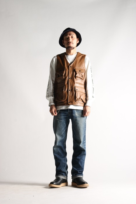 FORT MORGAN VEST | WESTRIDE,Outer,Leather | WESTERN RIVER ONLINE STORE