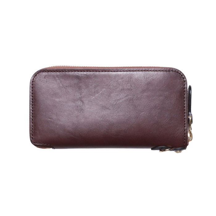 WALLET ROUND ZIP 2 VINTAGE HORSEHIDE | OTHER BRAND,KC'S LEATHER CRAFT ...