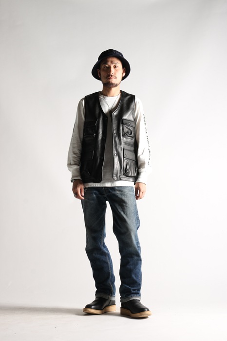 FORT MORGAN VEST | WESTRIDE,Outer,Leather | WESTERN RIVER ONLINE STORE