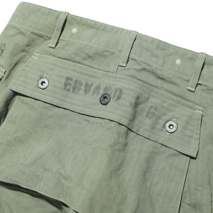 TRENCH DIGGER(USMC P-44 HBT UTILITY TROUSERS) Custom "EDVARD J G ...
