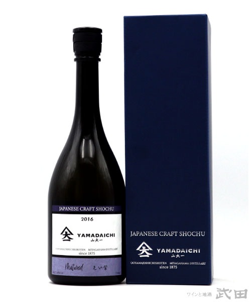 YAMADAICHI 山大一 Matured えい紫 34度 720ml [箱入] | 大山甚七商店 | ワインと地酒 武田 オンラインショップ