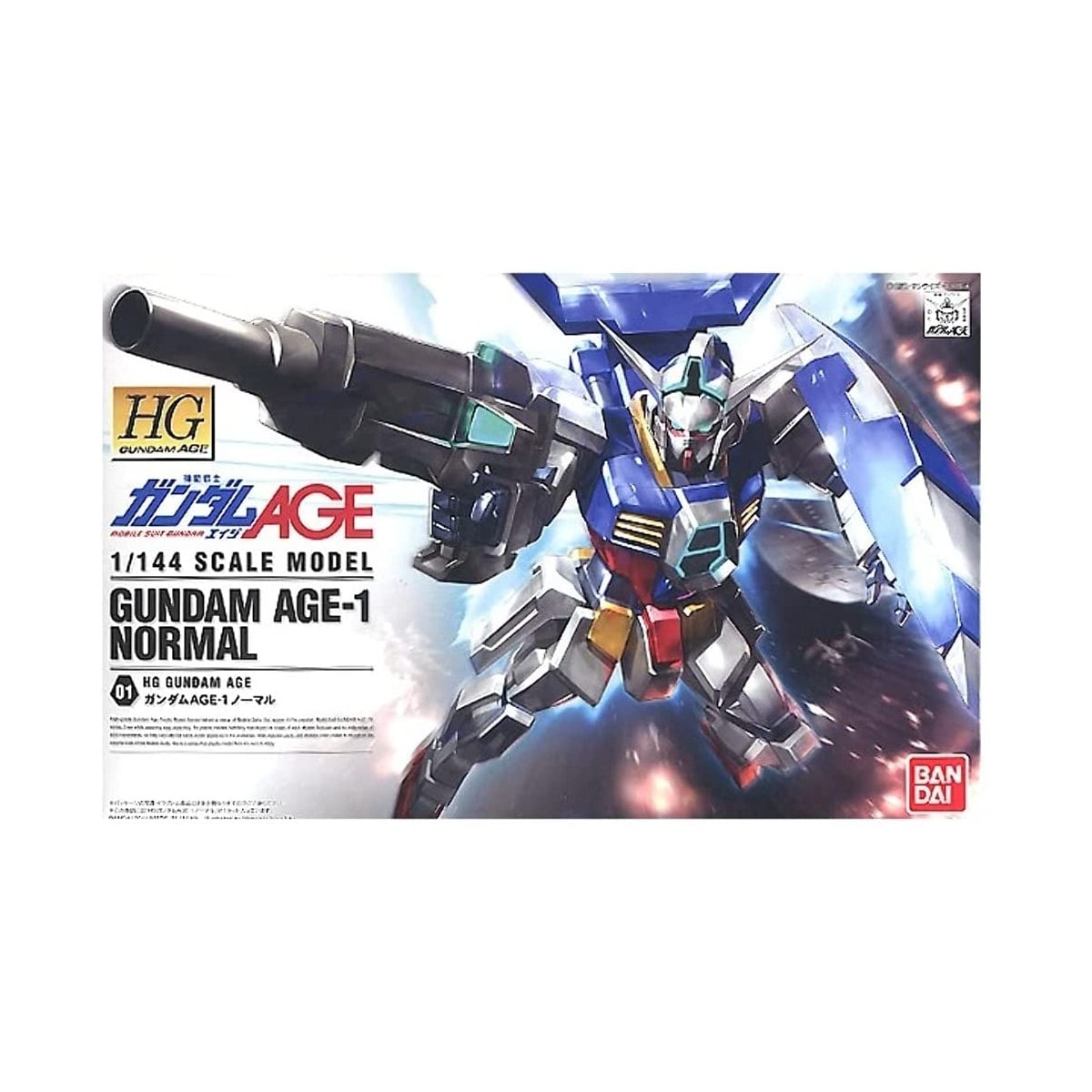 HG 1/144 ガンダムAGE-1 ノーマル プラモデル(再販) 『機動戦士ガンダムAGE』 - プラモデル | アキバのエックス通販本部