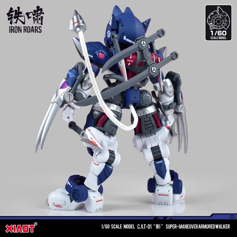 XIAOT x IRON ROARS 超高機動装甲 CAT 01 「影」 1/60スケール PVC&ABS製 組み立て式プラスチックモデル - プラモデル（本体） | アキバのエックス通販本部