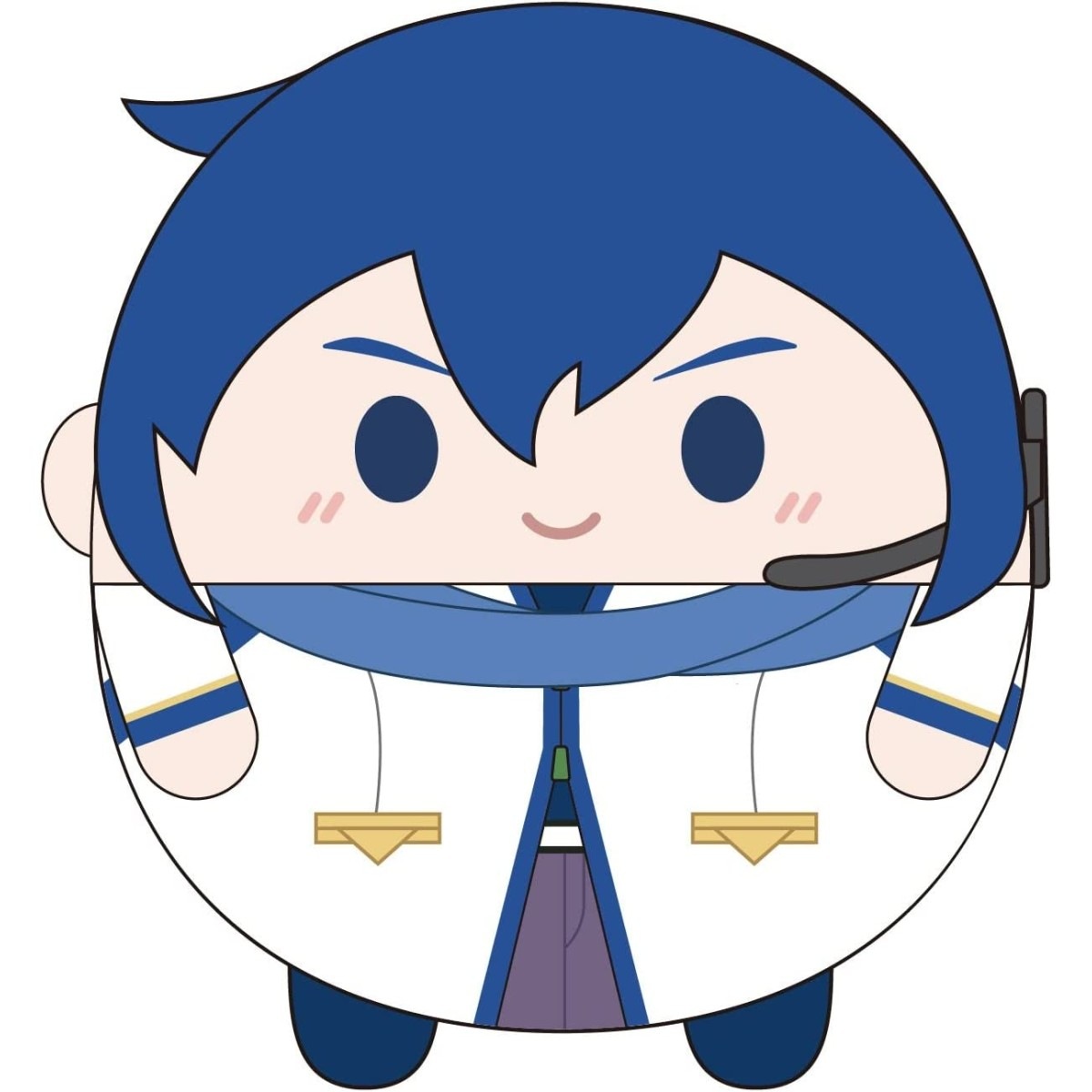 ピアプロキャラクターズ ふわコロりんBIG F:KAITO 『ピアプロキャラクターズ』 - ぬいぐるみ | アキバのエックス通販本部