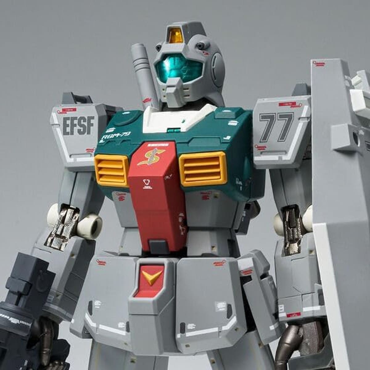 GUNDAM FIX FIGURATION METAL COMPOSITE RGM-79 ジム（スレッガー搭乗機） 『機動戦士ガンダム クク ...