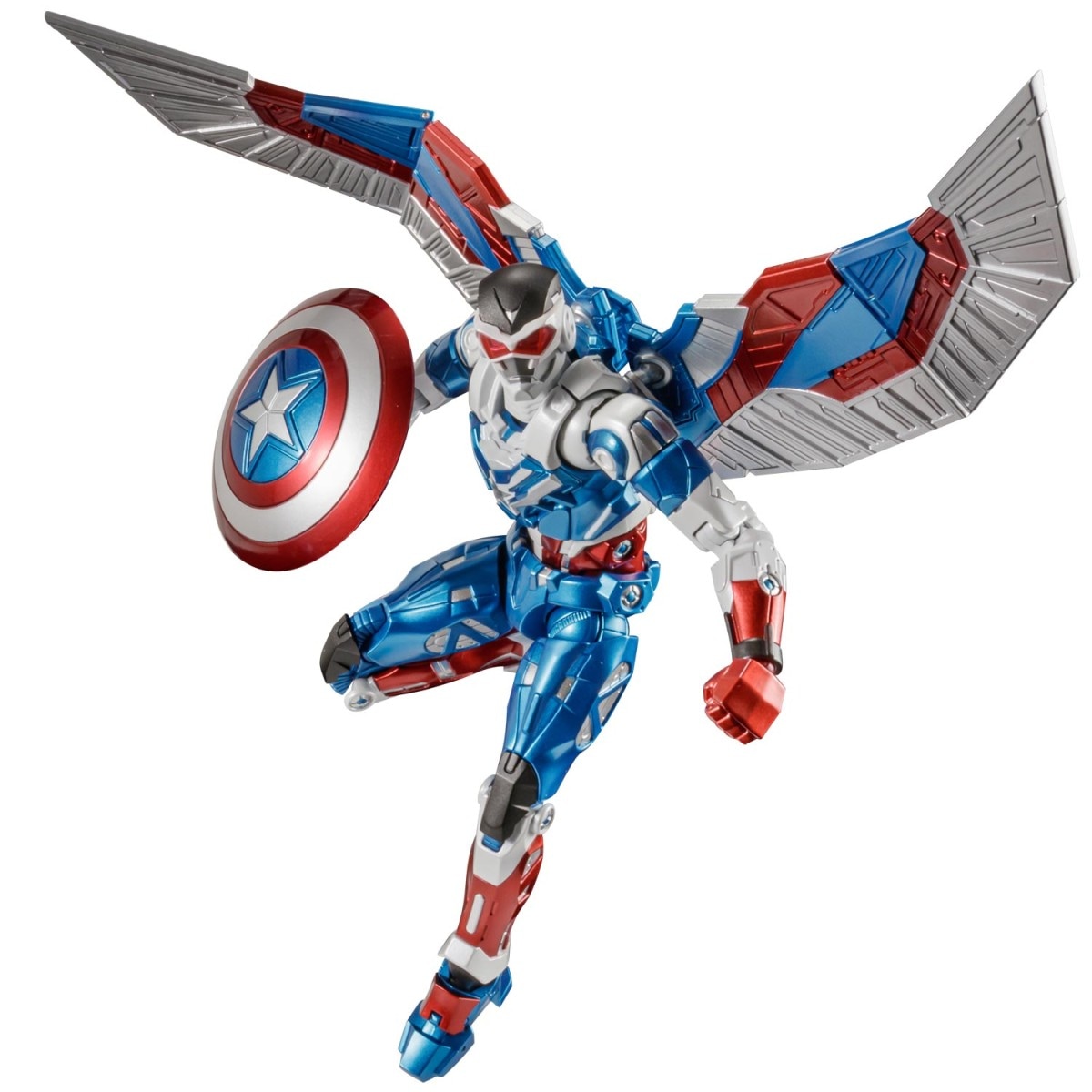 ファイティングアーマー キャプテン・アメリカ (Sam Wilson ver.) アクションフィギュア 『マーベル・コミック』 - アクション ...