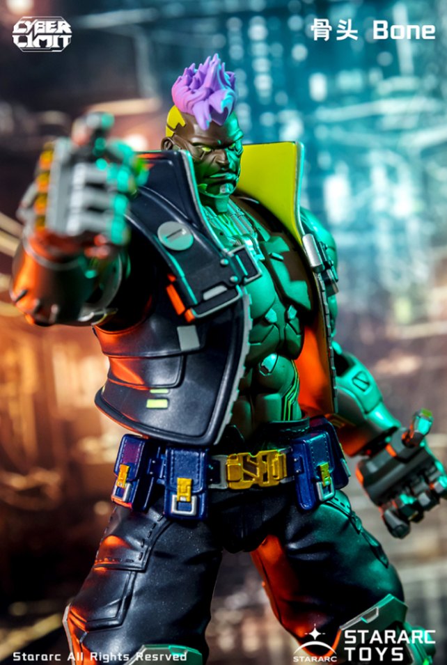 CYBER LIMIT(サイバーリミット)シリーズ Bone(ボーン) 1/12スケール可動フィギュア - その他ジャンル | アキバの ...
