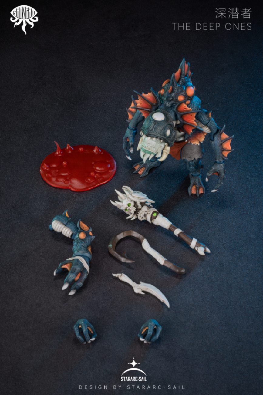 SAN ZEROシリーズ THE DEEP ONES(ザ ディープ ワンズ) 可動フィギュア(オレンジ) - その他ジャンル | アキバの ...