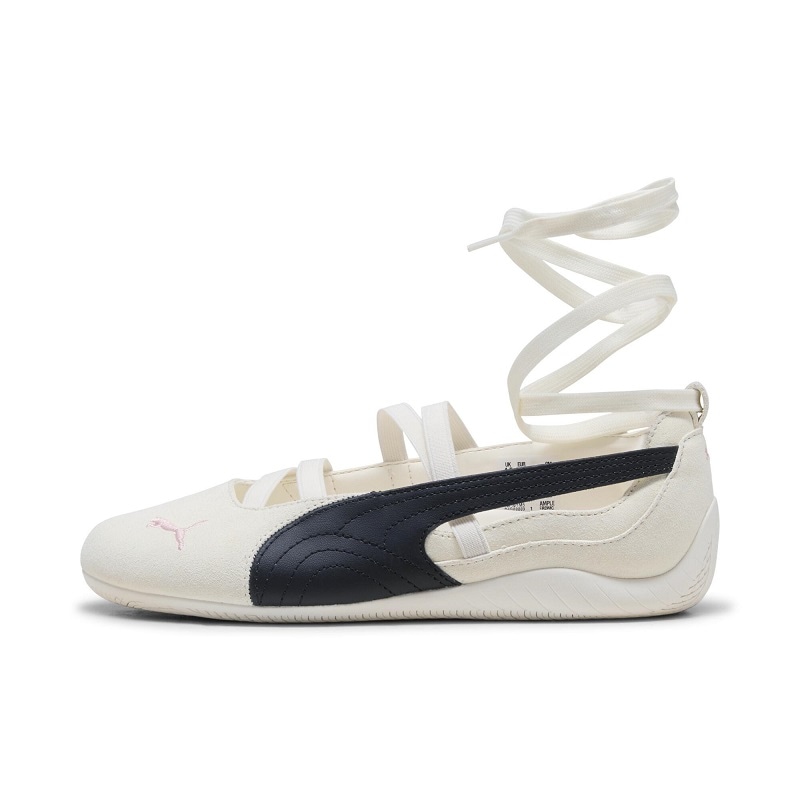 PUMA AU25 8/28 SPEEDCAT BALLET SD X ROSE WARM WHITE-PUMA BLACK-FROSTY ...