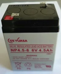 NP4.5-6：GSユアサバッテリー | バッテリー | 自然エネルギー・安川商事