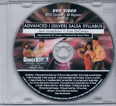 Advanced I (Silver) Salsa Syllabus