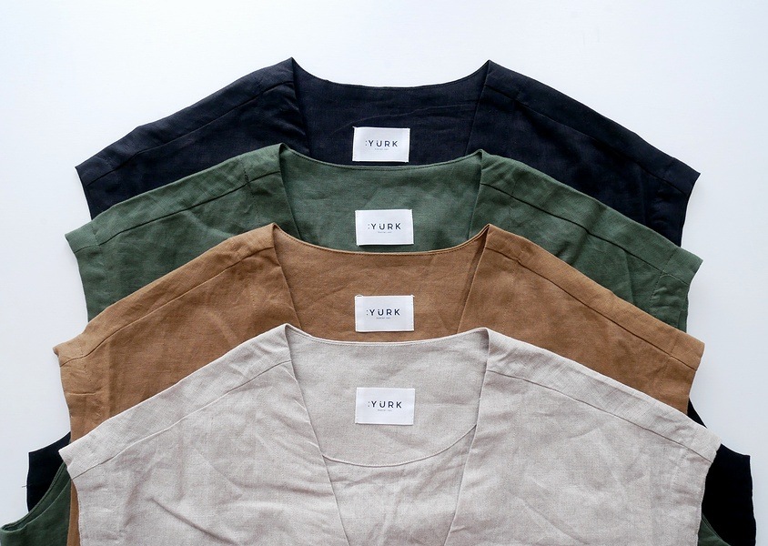 【YURK（ユルク）＊平織リネンベスト(4色)】 | すべての商品 すべての商品| simple and natural ＊tsuzura＊