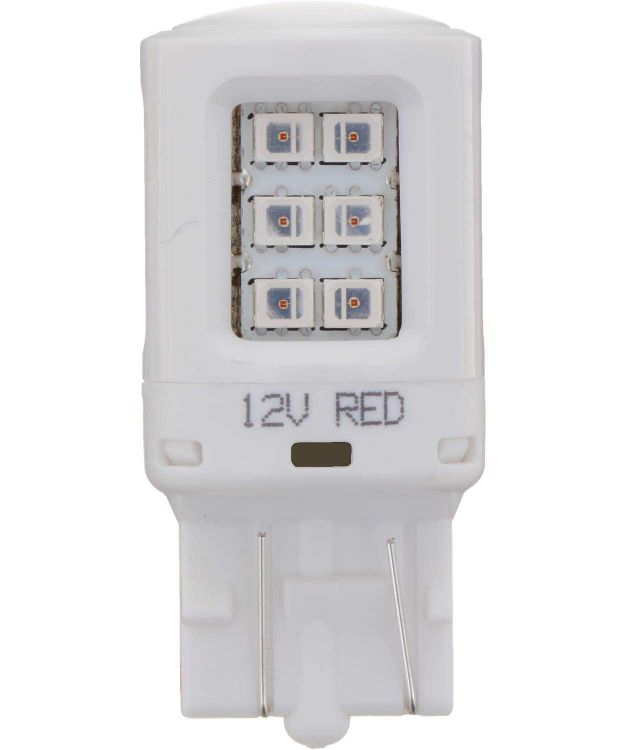 11066ULRX2 フィリップス テールランプ ストップランプ LED バルブ T20ダブル (W21/5W) レッド 12V 2.7W 2 ...