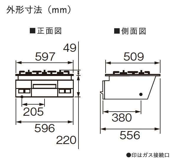 ユアサプライムス.com｜パロマ ビルトインコンロ スタンダードタイプ