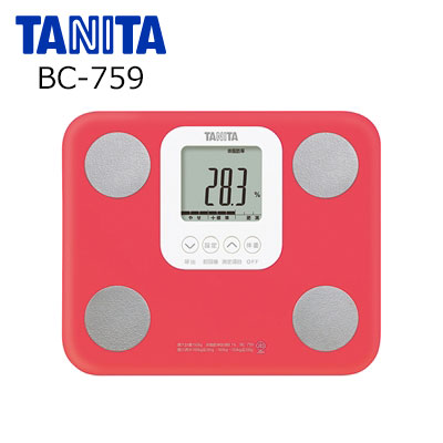タニタ/TANITA 体組成計 BC-759 (ピンク): 一般用【送料無料】 の通販｜NGC.com