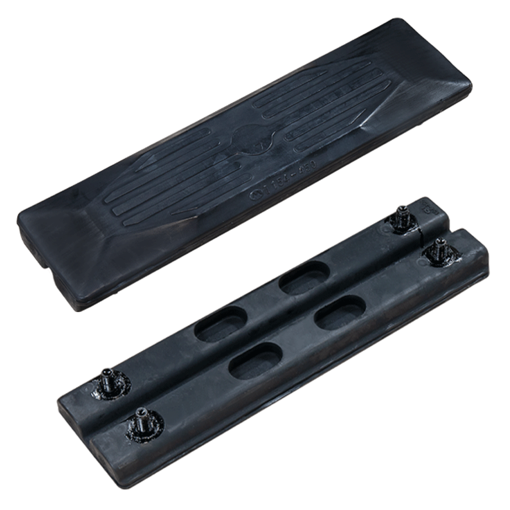 ゴムパット 450幅 (縦止め) キャタピラー 308E2CRS ボルトSET付 1台分必要数:80 M154-450 | ゴムパット ...