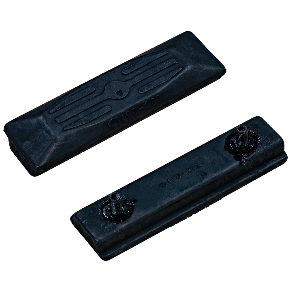 ゴムパット 230幅 (縦止め) クボタ建機 U-17-3A ボルトSET付 1台分必要数:74