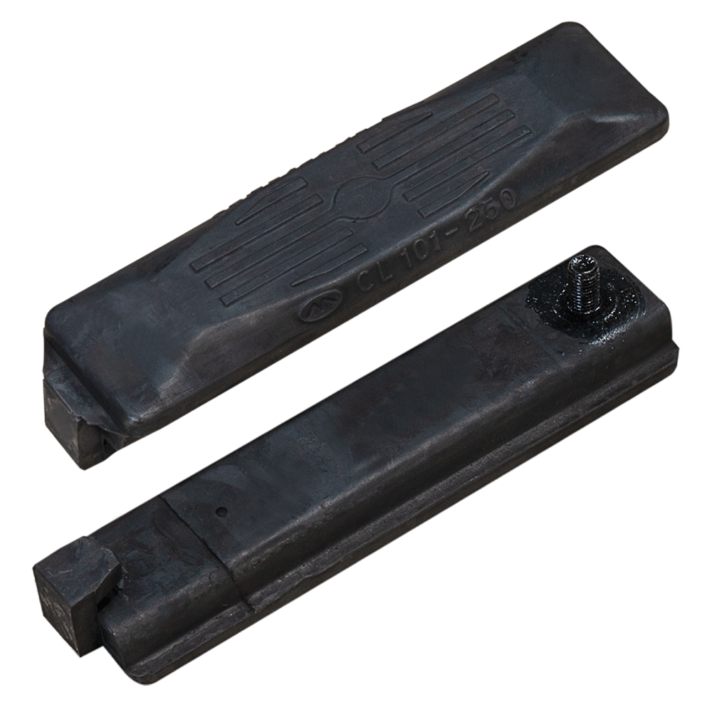 ゴムパット 250幅 (片側フック) クボタ建機 U-20-3A ボルトSET付 1台分必要数:86