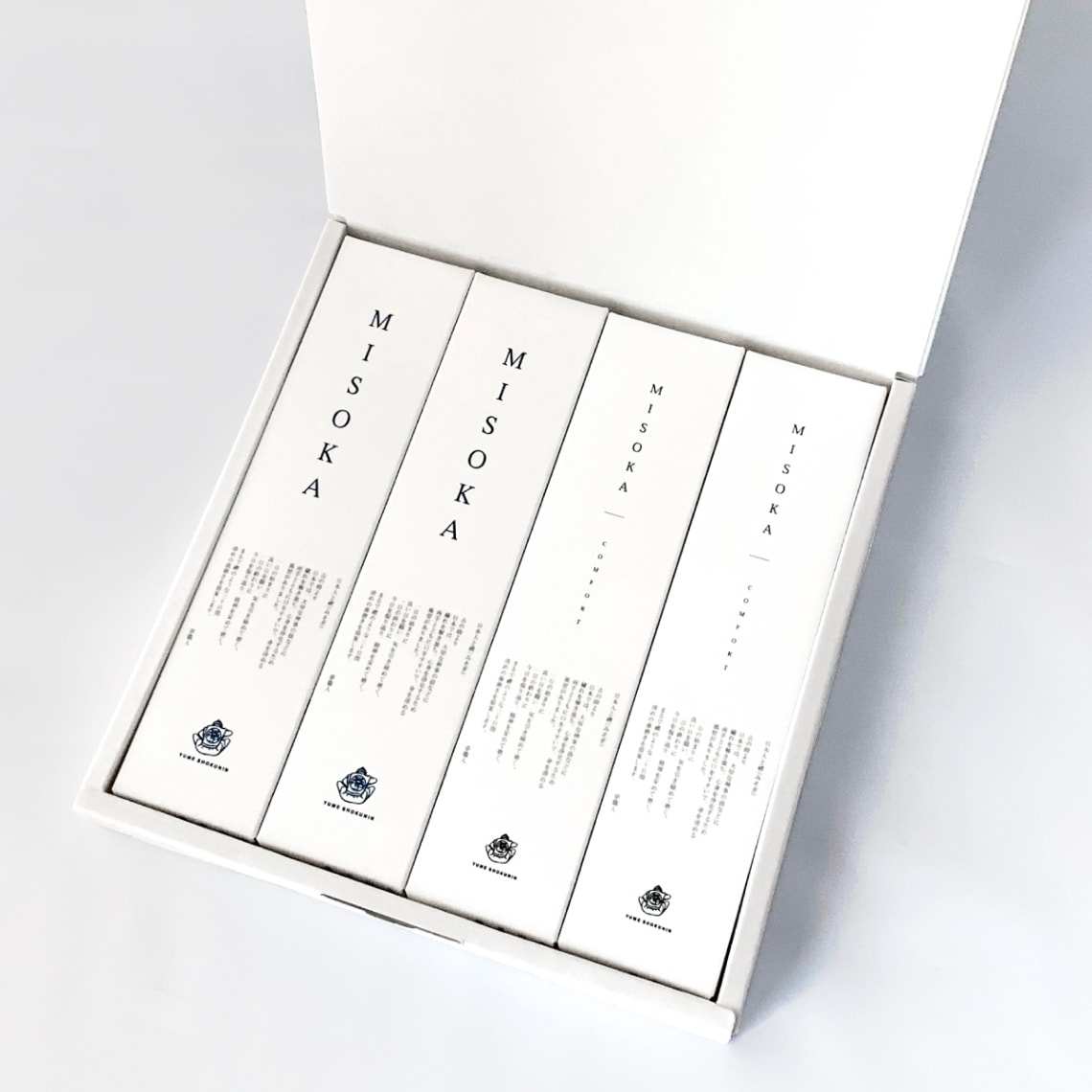 磨きくらべ4本ギフト箱入（ふつう毛：基本の歯ブラシ2本/やわらかめ先細毛：コンフォート歯ブラシ2本）【GF】 | ギフト | MISOKA公式WEBショップ本店