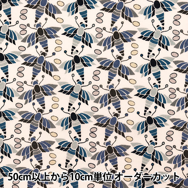 【数量5から】 生地 『LIBERTY リバティプリント タナローン オーガスト・ストライプ 3630172-B』 Liberty Japan ...