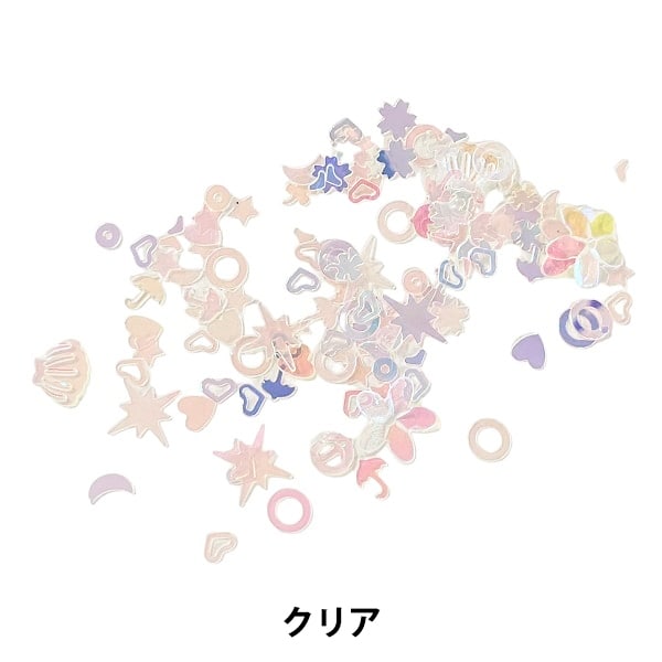 レジン材料 『スパンコールミックス クリア RS-834』 ERUBERU エルベール ビーズ,レジン,封入パーツ,ビーズ| ホビー材料の通販「ユザワヤ公式ネットショップ」
