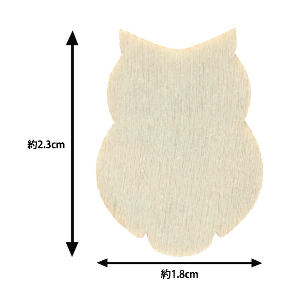 トールペイントパーツ 『塗りっ木クラブ フクロウ NK-08』 ERUBERU エルベール フラワー,フラワー素材| ホビー材料の通販「ユザワヤ公式ネットショップ」