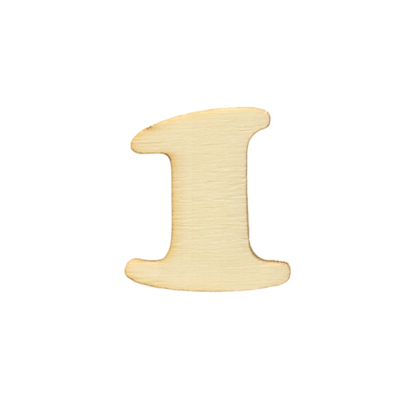 トールペイントパーツ 『カット数字 1 NAT-8029』 ERUBERU エルベール 工芸,トール・デコパージュ| ホビー材料の通販「ユザワヤ公式ネットショップ」