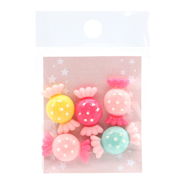 手芸パーツ 『樹脂デコレーションパーツ キャンディーA YZK-10』 ERUBERU エルベール ビーズ,パックビーズ,アクリル・樹脂ビーズ| ホビー材料の通販「ユザワヤ公式ネットショップ」