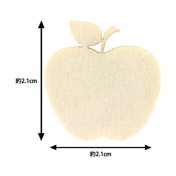トールペイントパーツ 『塗りっ木クラブ リンゴ NK-22』 ERUBERU エルベール フラワー,フラワー素材| ホビー材料の通販「ユザワヤ公式ネットショップ」