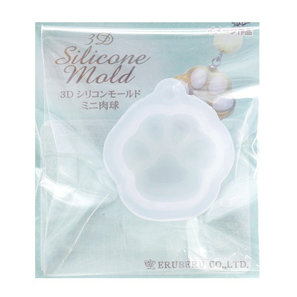 レジンモールド 『3Dシリコンモールド ミニ肉球 RSSC-214』 ERUBERU エルベール ビーズ,レジン,UVレジン型| ホビー材料の通販「ユザワヤ公式ネットショップ」