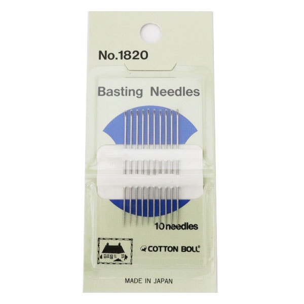 手縫い針 『Basting Needles 10本入り No.1820 430156』 金亀糸業 雑貨,パッチワーク道具,針| ホビー材料の ...