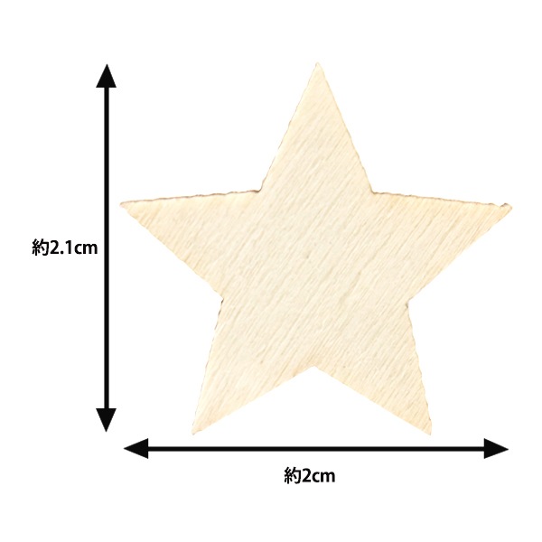 トールペイントパーツ 『塗りっ木クラブ 星A NK-49』 ERUBERU エルベール フラワー,フラワー素材| ホビー材料の通販「ユザワヤ公式ネットショップ」