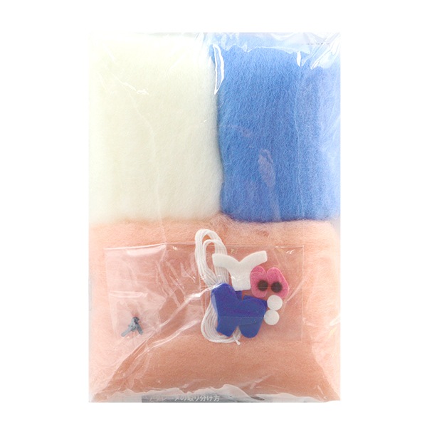 羊毛フェルトキット 『ボンボンズ くじらとメンダコ H441-616』 Hamanaka ハマナカ 手芸,キット,マスコット,フェルト羊毛| ホビー材料の通販「ユザワヤ公式ネットショップ」