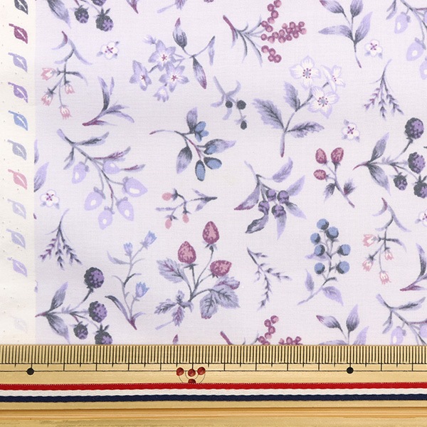 【数量5から】 生地 『60ローン マルチガーデン ボタニカル パープル 60LA-MG123-1D』 生地,種類から探す,ローン| ホビー ...