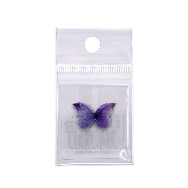 アクセサリー素材 『シフォンパーツ 蝶々 紫 約2cm RS-739』 ERUBERU エルベール ビーズ,レジン,封入パーツ| ホビー材料の通販「ユザワヤ公式ネットショップ」