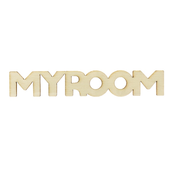 トールペイントパーツ 『カット文字 MYROOM 太大文字 NAT-8100』 ERUBERU エルベール 工芸,トール・デコパージュ| ホビー材料の通販「ユザワヤ公式ネットショップ」