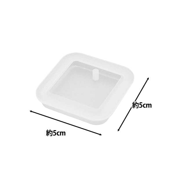 【レジン用品最大30%オフ】 レジンモールド 『シリコンモールド タグシリーズ 四角 H1106』 HARAWOOL 原ウール ビーズ,レジン ...